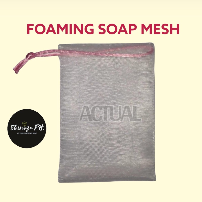 FOAMING SOAP MESH Net (WHITE STRING) | Shopee Philippines
