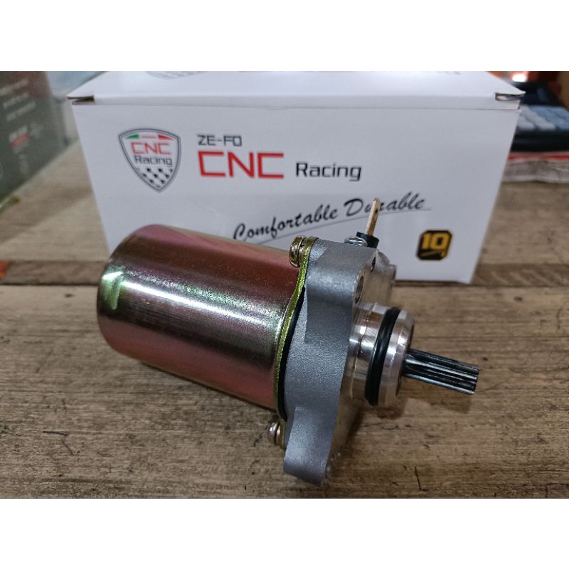 CNC RACING STARTER MOTOR (STANDARD) FOR RAIDER 150 CARB TYPE (OLD BREED ...