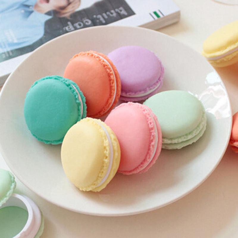 Macaron Shape Jewelry Storage Box Small Plastic Mini Multi-functional ...