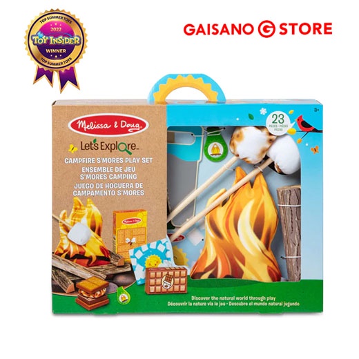 Melissa & Doug Let's Explore Campfire S'Mores Play Set | Shopee Philippines
