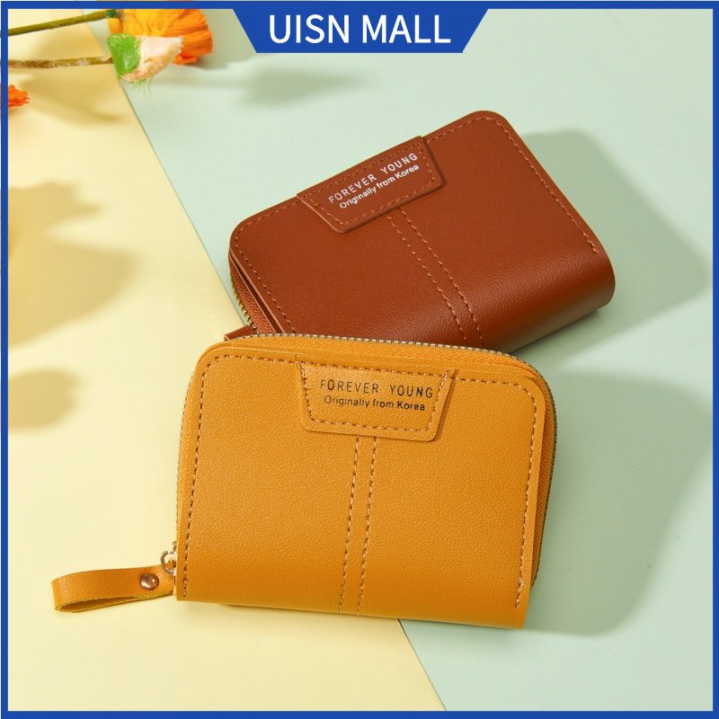 UISN #6115 Korean Wallets Leather Elegant Fashion Ladies Wallet Cute ...