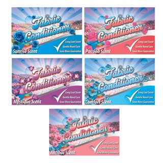 STICKER LABEL FOR FABRIC CONDITIONER/SOFTENER FABCON (10 PCS) | Shopee ...