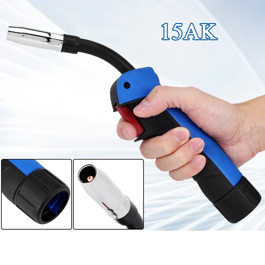 15AK MIG/MAG Welding Torch Gun Head Connector Part Copper for Binzel ...