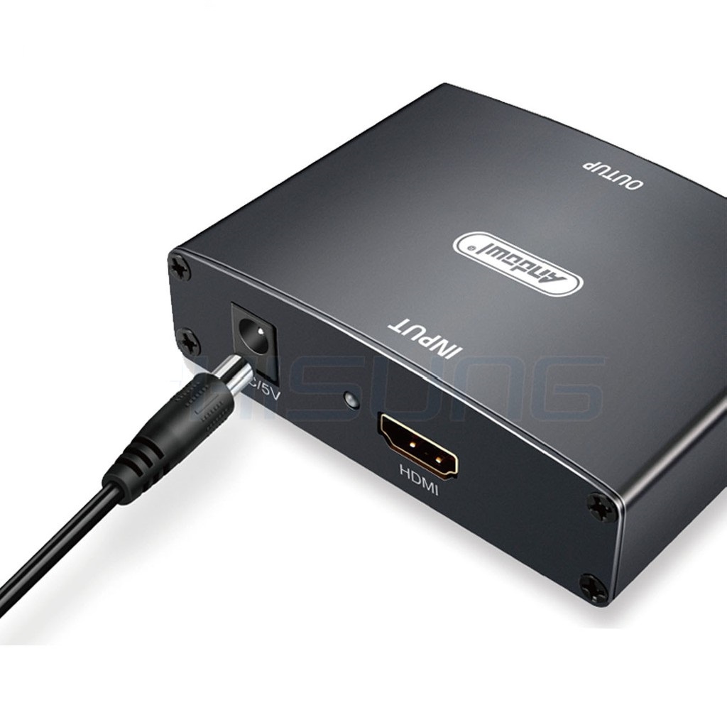Andowl Q-HD12 VGA to HDMI Ultra 4K 1080P Converter Adapter | Shopee ...