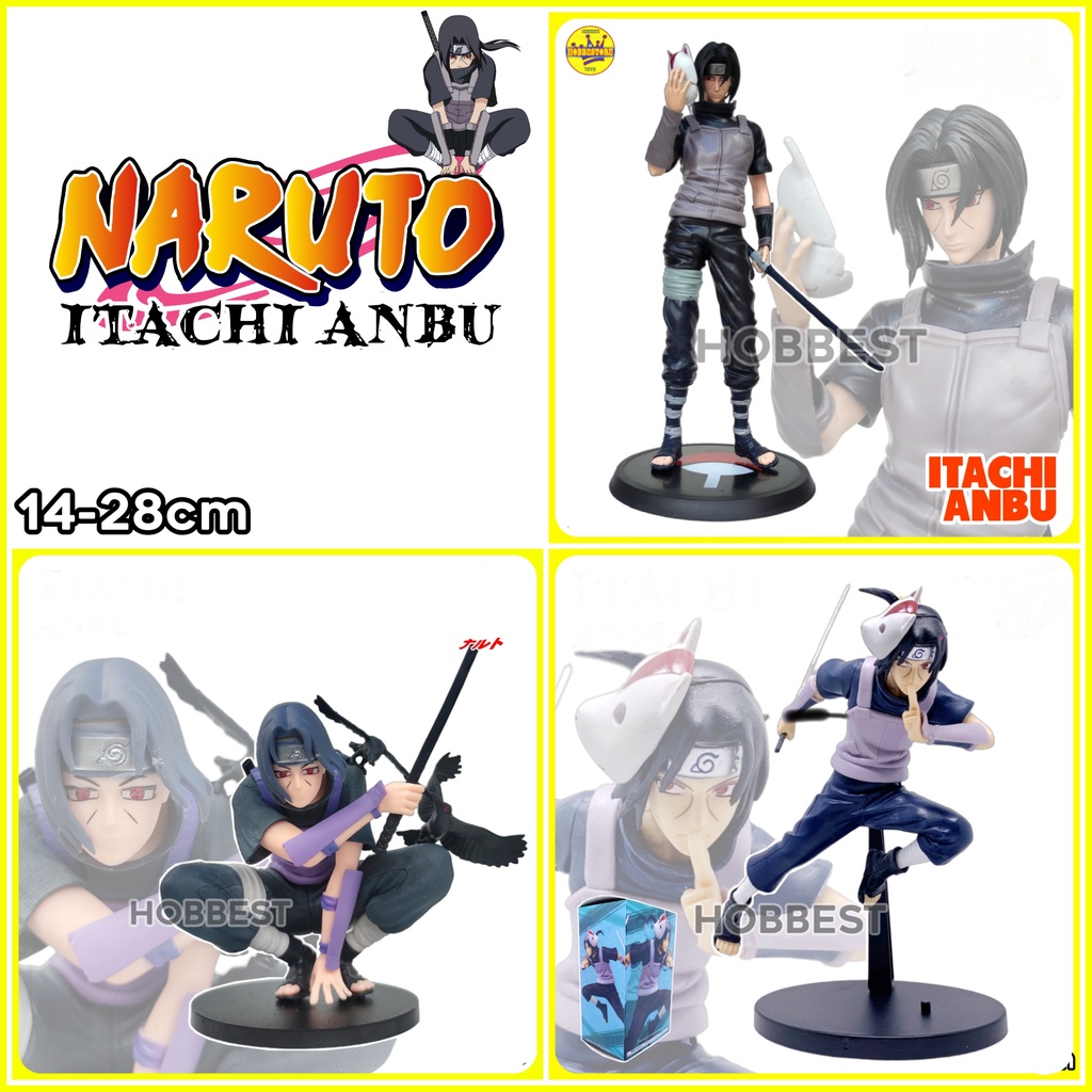 Naruto Action Figure : UCHIHA ITACHI ANBU - Sasuke Akatsuki Topper Toy ...