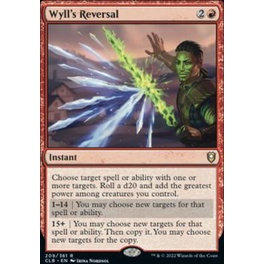 Wyll's Reversal Rare Commander Legends: Battle for Baldur's Gate Magic ...