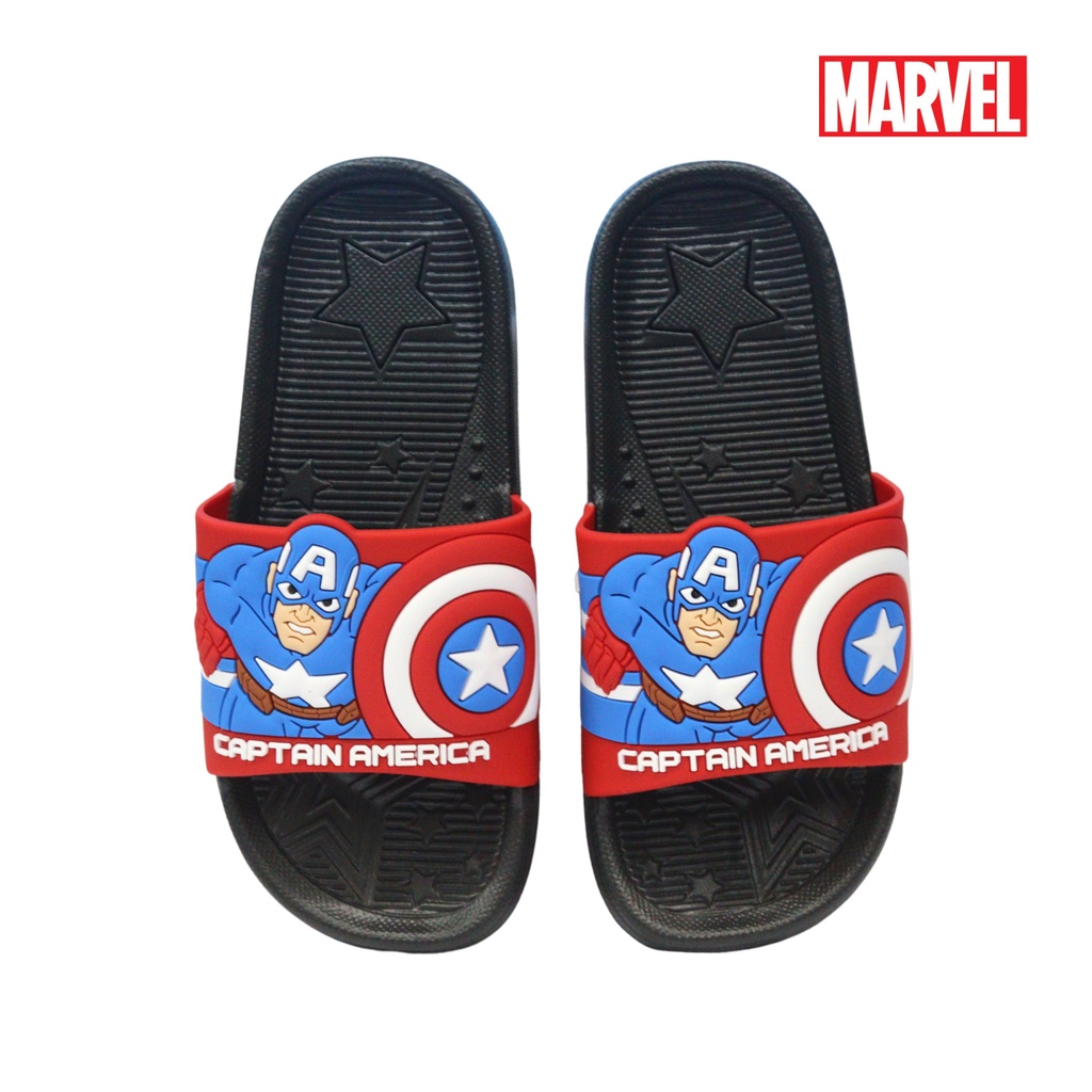 Marvel Captain America Band Slides Slippers | Shopee Philippines