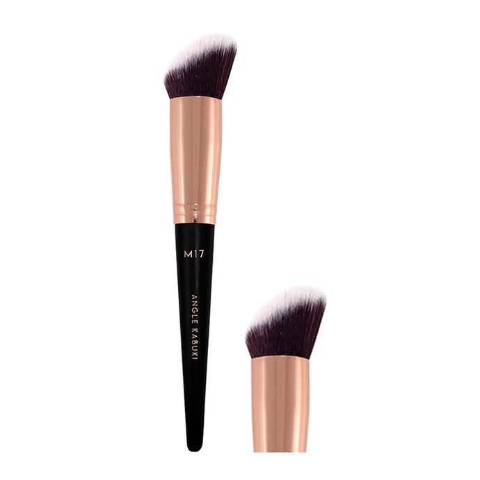 Korean Vacosi M-17 Kabuki Contouring Blush Brush (Slanted Head ...