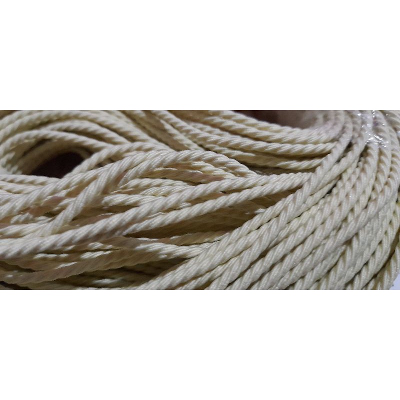 2,5mm Threaded Elastic Rope, Light Yellow | Shopee Philippines