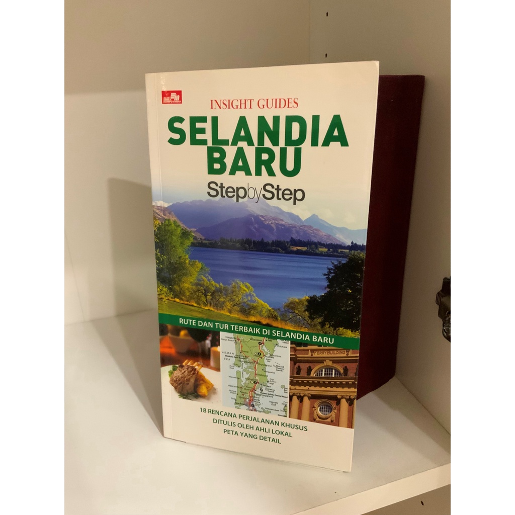 Preloved Book Insight Guides New Zealand Step by Step with Map | Shopee ...