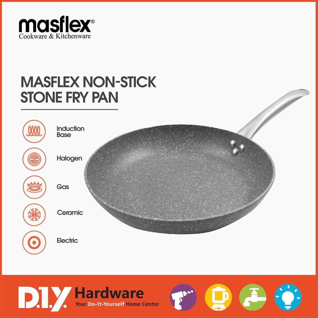 Masflex Forged Stone Non-Stick Induction Fry Pan 32cm (NS-FG54 ...