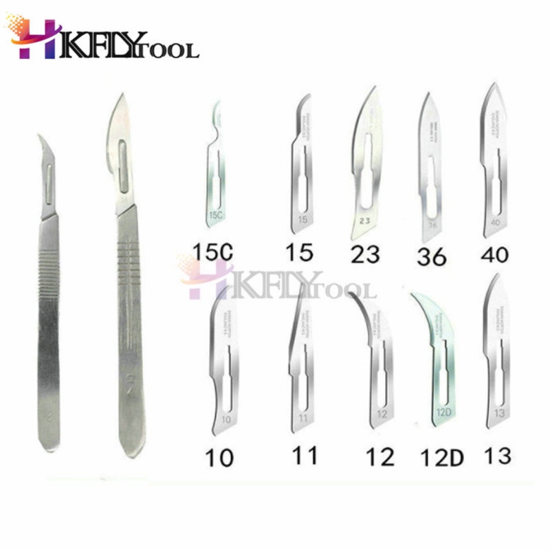 5 Pcs 10#11# 15#23#Wood Carving Knife Blade Replacement Surgical ...