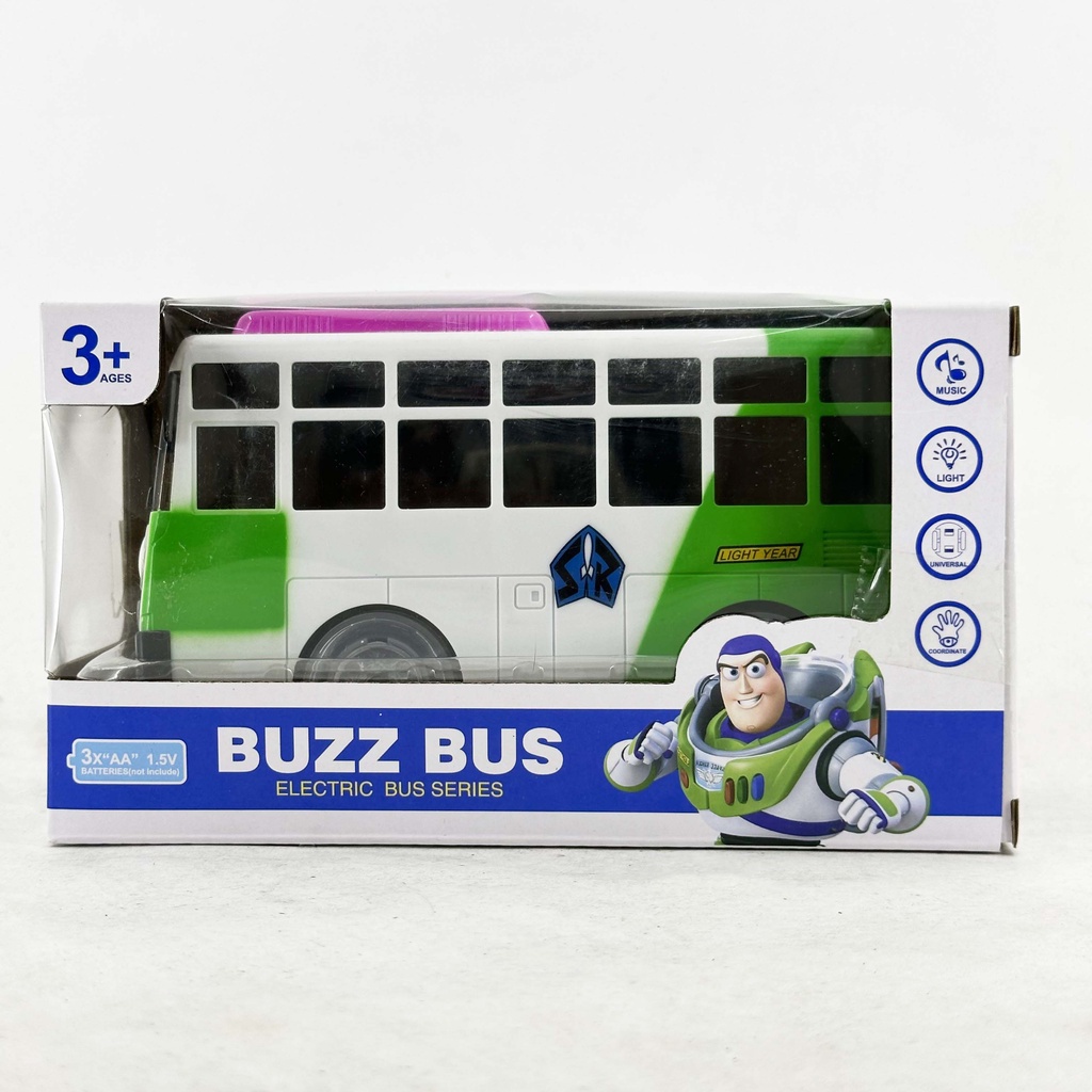 Lucky Buzz Bus Electric Bus Series Toy Vehicle Best Quest | Shopee ...