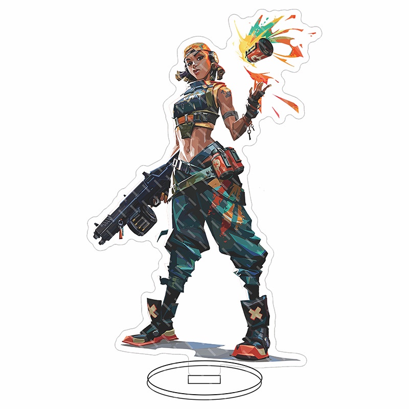 COD VALORANT AGENT ACRYLIC STANDEES SAGE YORU SKYE REYNA BRIMSTONE JETT ...