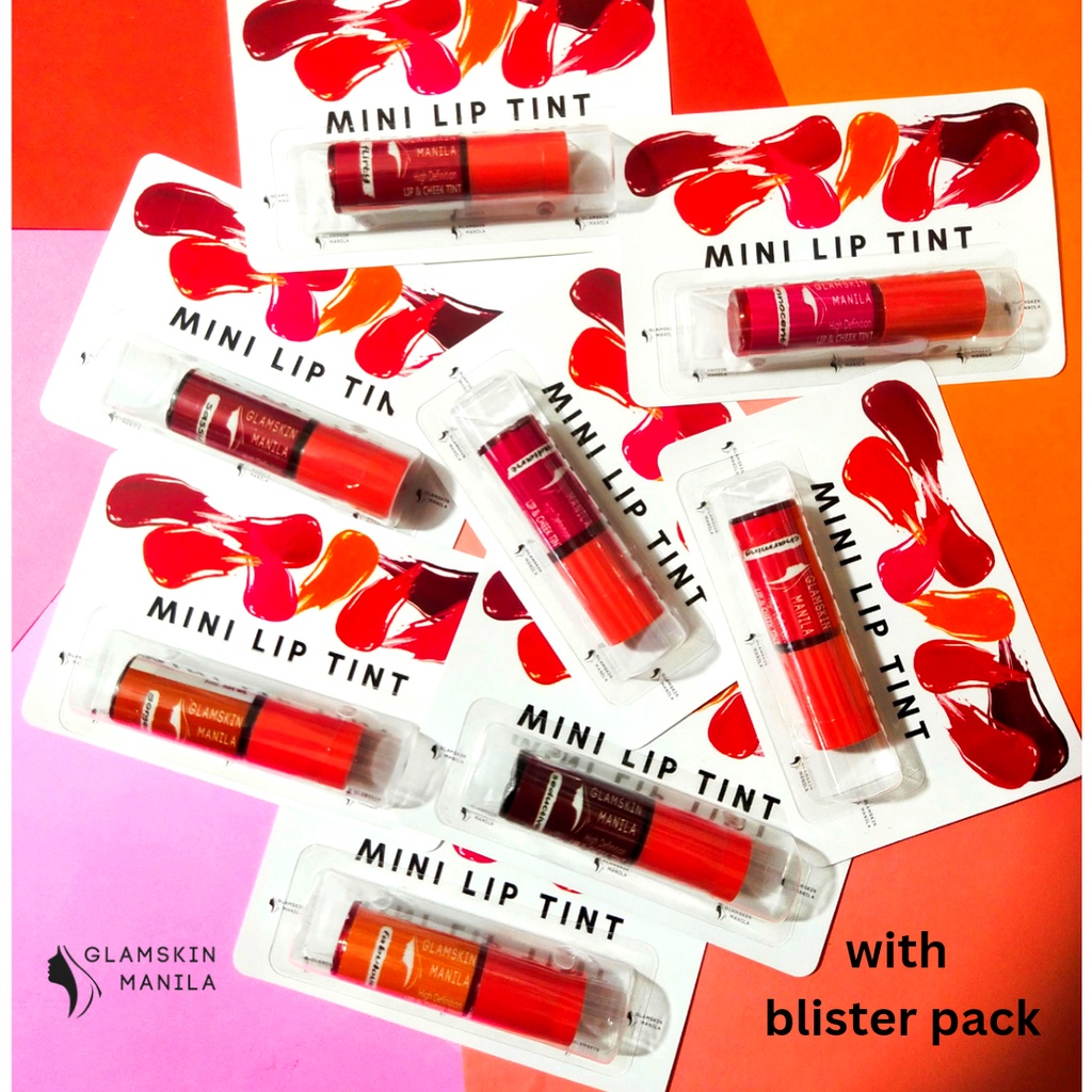 Glamskin Manila Mini Liptint in Blister Pack | Shopee Philippines