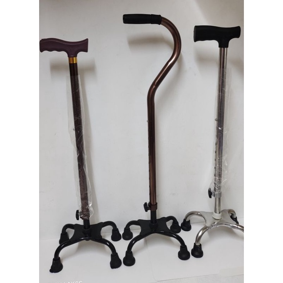 Quad Cane/Single Cane/Crutches (TUNGKOD) | Shopee Philippines