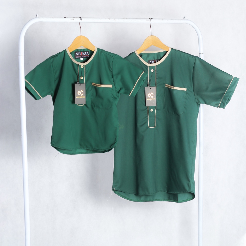 Nerisclothes Koko Couple Father And Son Original - Koko Haza List Cream ...