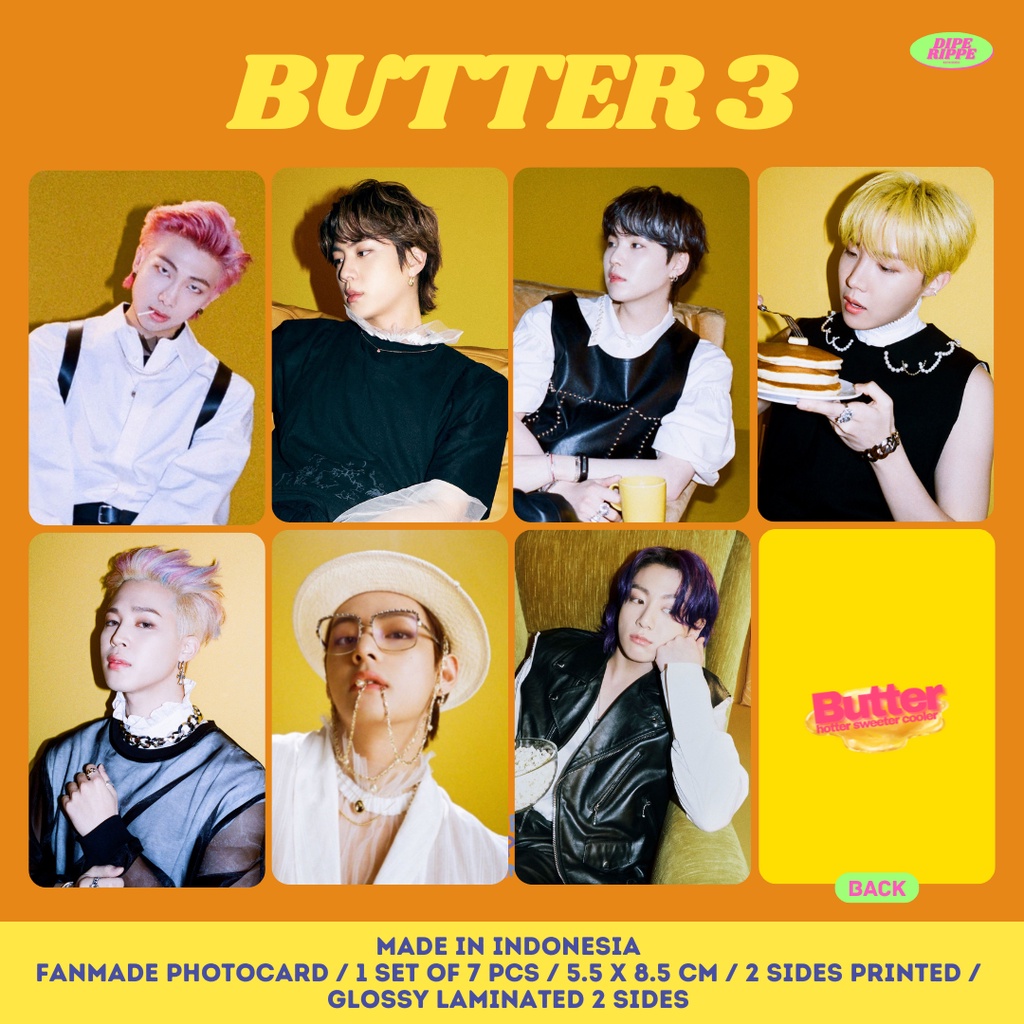 FANMADE PHOTOCARD BTS BUTTER ERA | Shopee Philippines