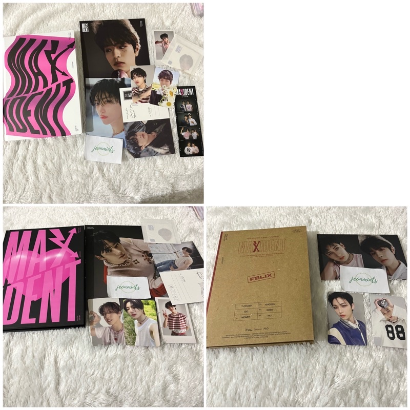 Stray Kids - Maxident Go ver. Heart ver Case ver Unsealed full set ...