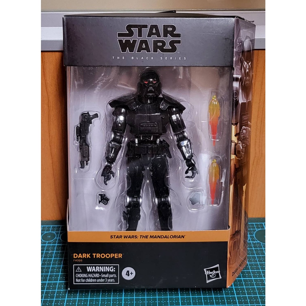 Star Wars TBS Deluxe 6" Dark Trooper SW The Black Series Mandalorian ...
