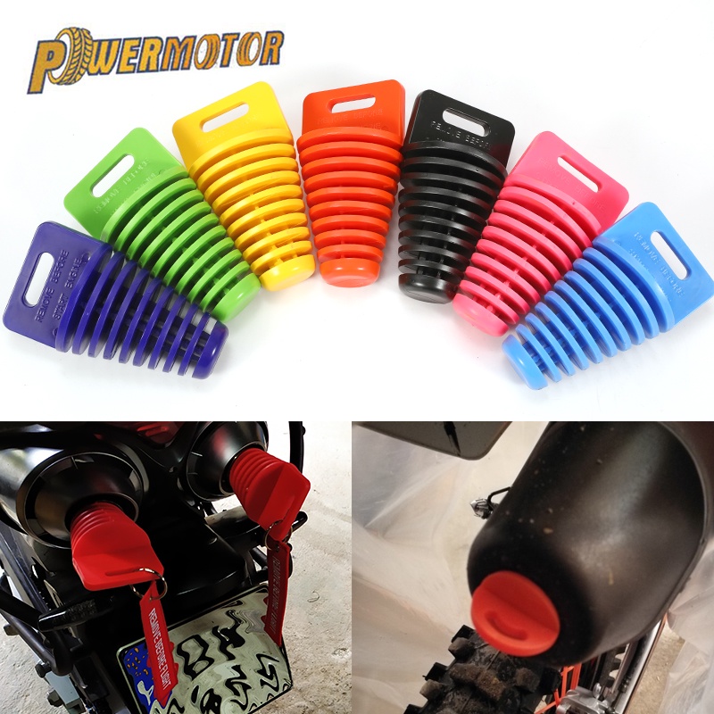 33-62mm Motorcycle Exhaust Pipe 4 Stroke Muffler Pipe Exhaust Silencer ...