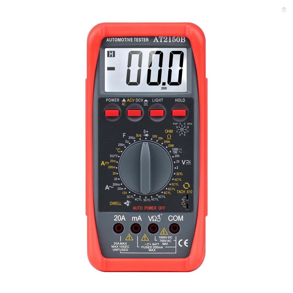 TMP Smart Digital Multimeter 1999 Counts LCD Backlight Electrical ...