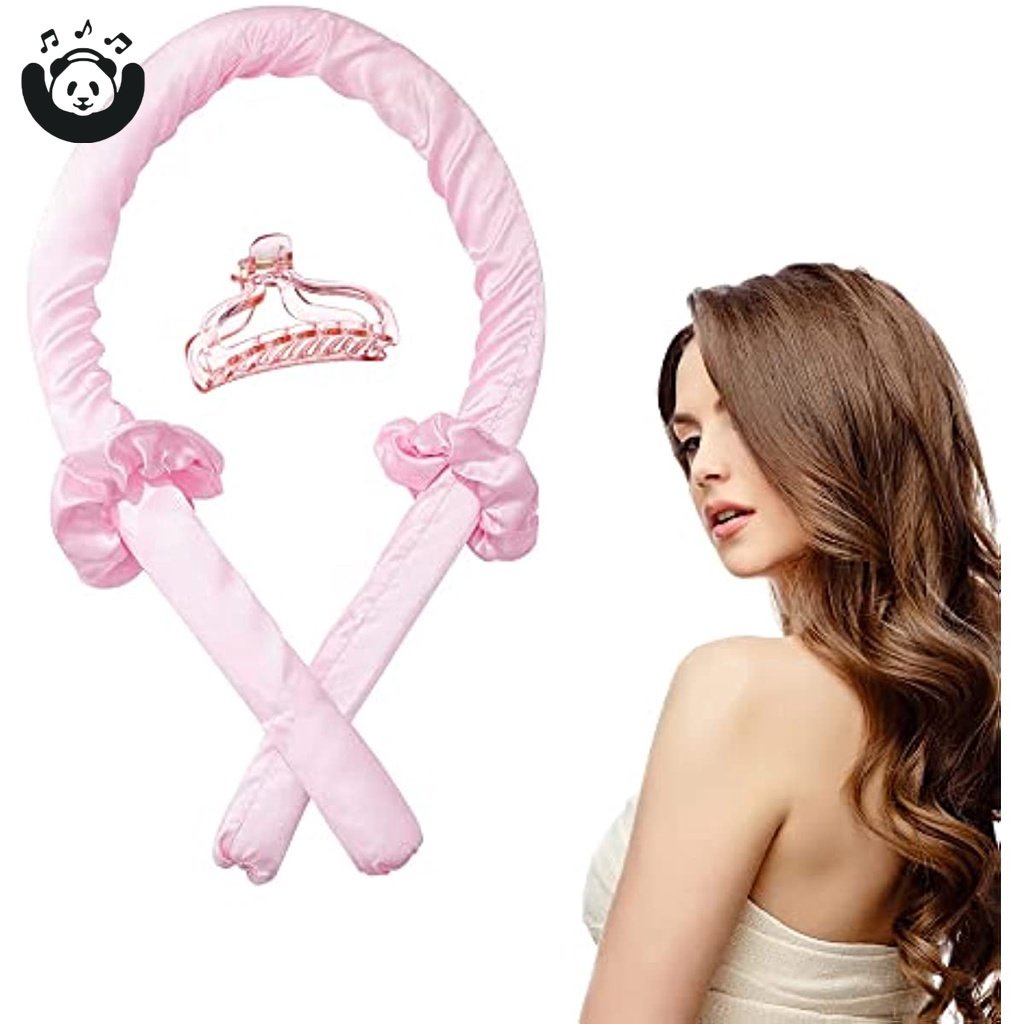Heatless Hair Roller Long and Short Hair Curlers Heatless Curling Bar ...