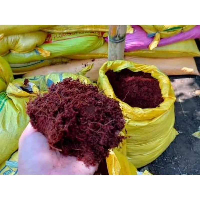JOS 10kg Cocopeat Garden Soil perfect for all plants | Shopee Philippines