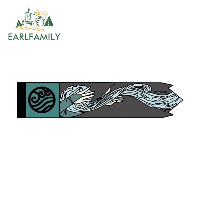 EARLFAMILY 13cm x 2.8cm Ancient magic Slap Car Stickers Window Ancient ...