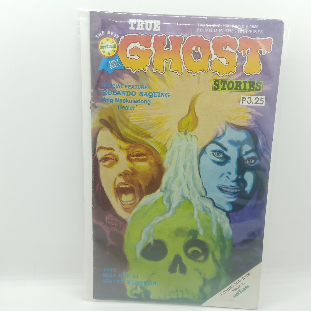 True Ghost Stories Komiks #136 - Hunyo 6, 1989 vintage horror tagalog ...