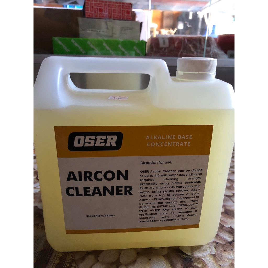 Oser Aircon Cleaner Alkaline Base Concentrate | Shopee Philippines