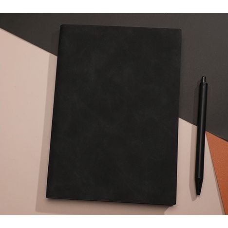 [ 100 ]pcs A5 Size Soft Leather Cover Notebook Student Office Supplies ...