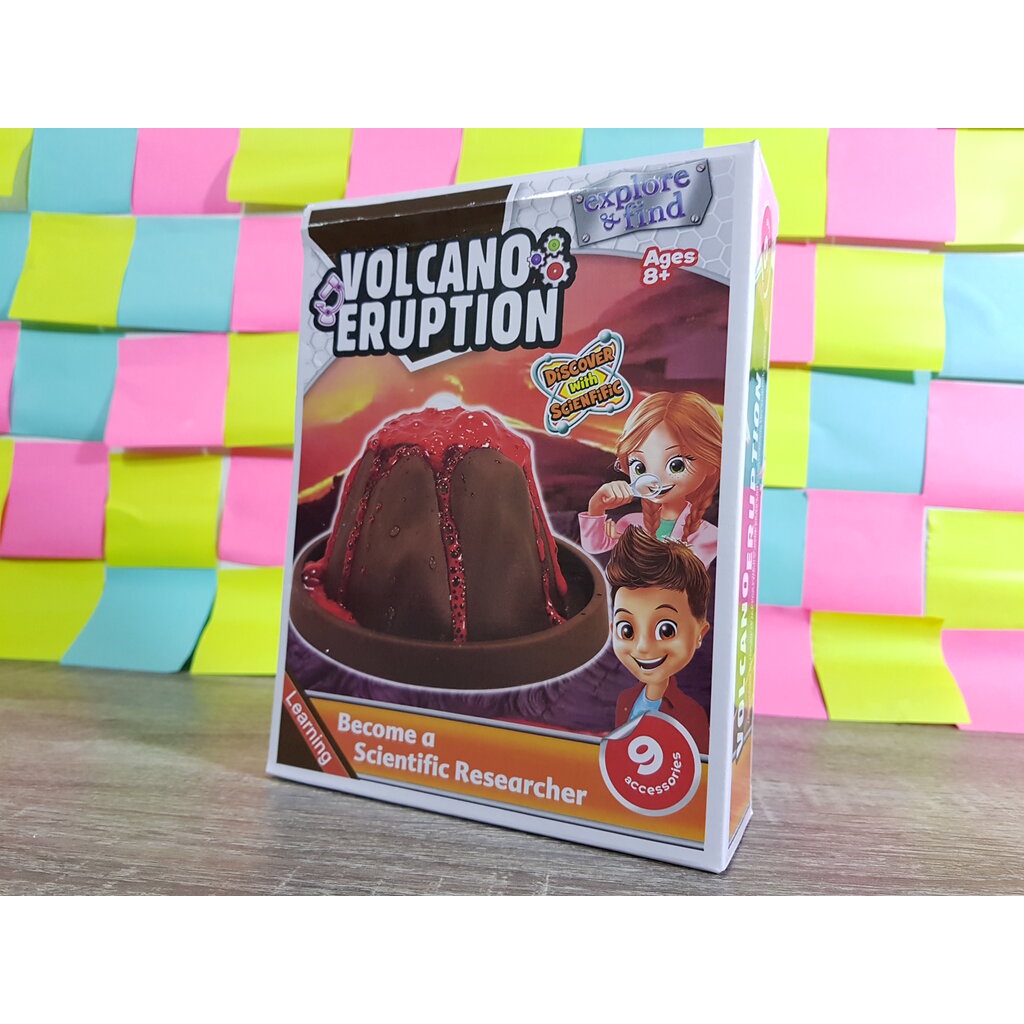 Volcano Eruption Kit (Volcano Eruption) | Shopee Philippines