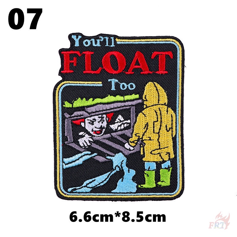☸ What's Your Favorite Scary Movie？Iron-on Patch ☸ 1Pc Scream Jaws ...