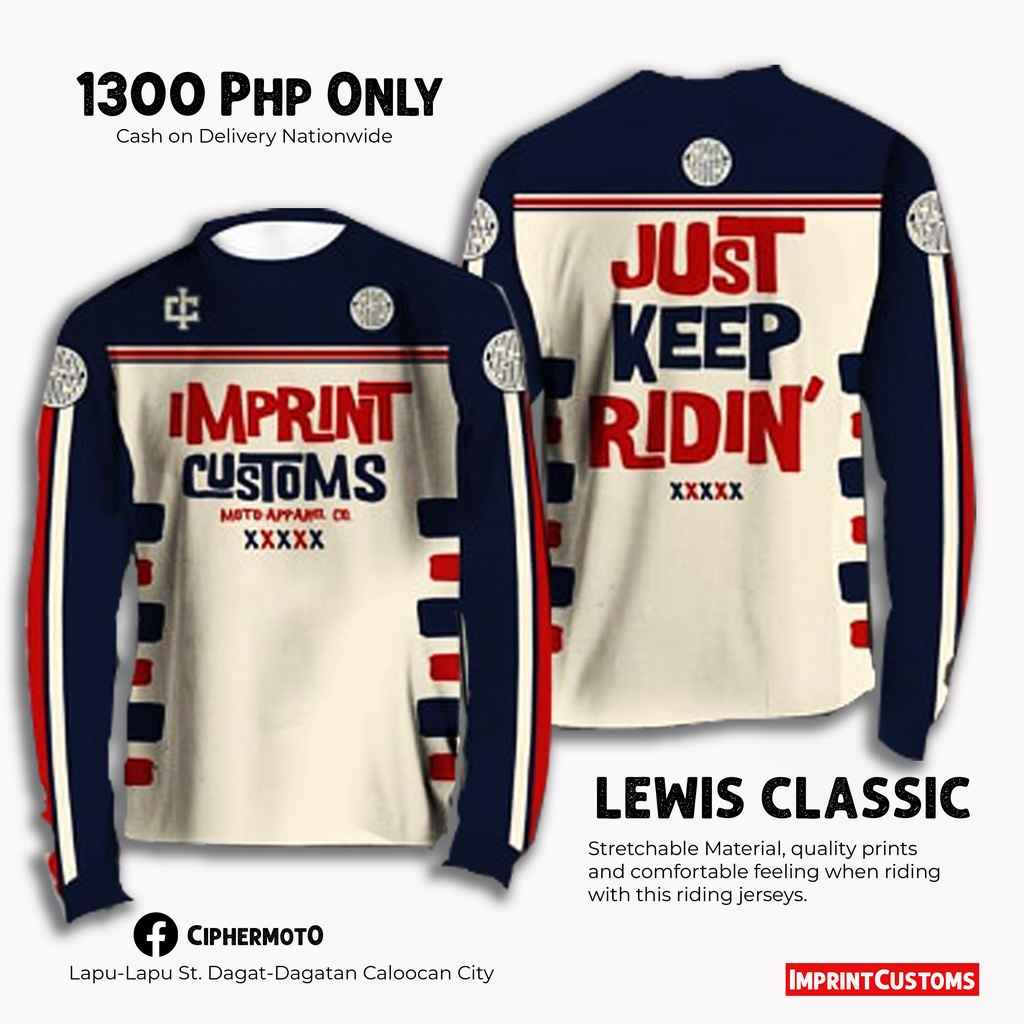 Imprint Custom Motorcycle Jersey Riding Jersey 3D Cycling Jersey ...