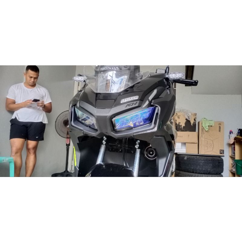 HONDA ADV 160 HEADLIGHT PROTECTOR FILM | Shopee Philippines