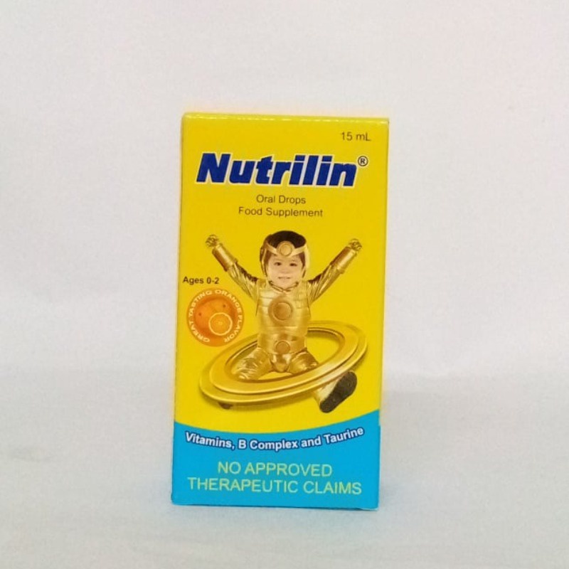 Nutrilin Oral Drops Food Supplement 15ml | Shopee Philippines