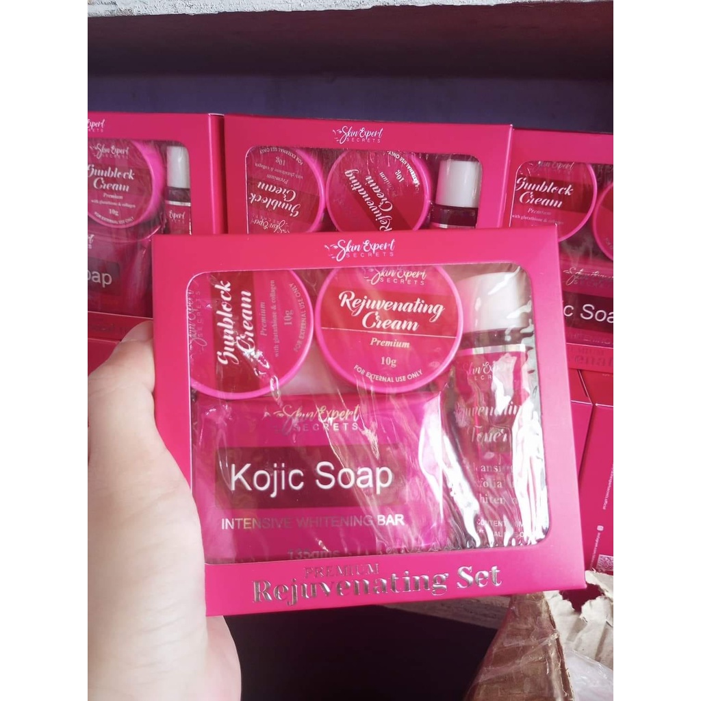 skin expert rejuvenating facial complete set | Shopee Philippines