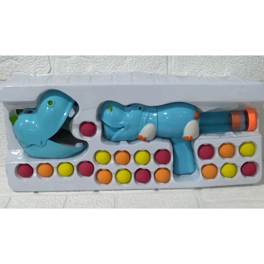 Safety toy burst safety shooting Hippo shooting toy gun soft bullet air ...