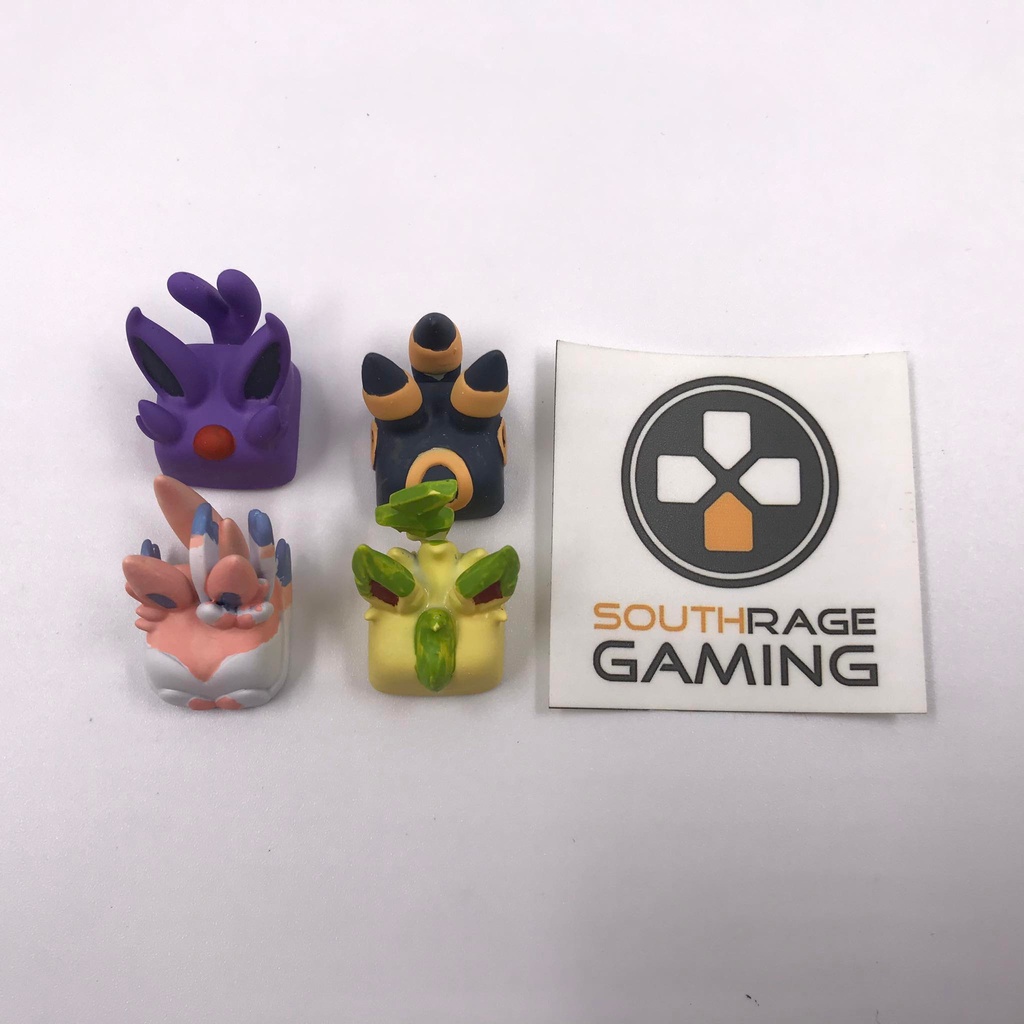 Eevee Evolution from Pokemon 3D Printed Keyboard Caps! (Keycaps ...