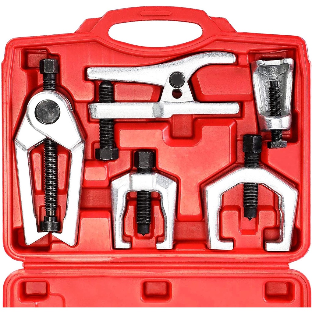 Motor Tech 5-in-1 Ball Joint Separator, Pitman Arm Puller, Tie Rod End ...