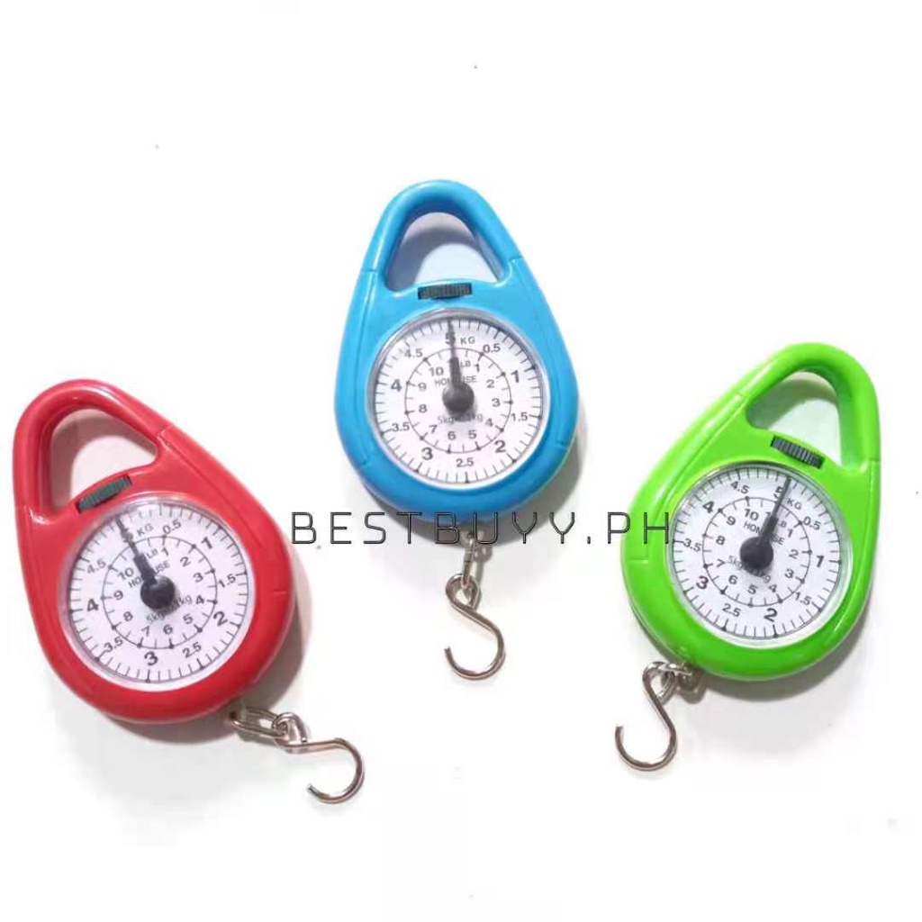 5KG Portable Hanging Weighing Scale Kilohan Timbangan | Shopee Philippines