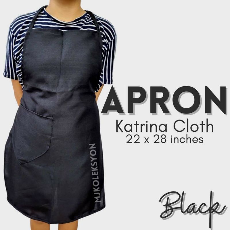 Apron Washable Cloth Apron Assorted Color | Shopee Philippines