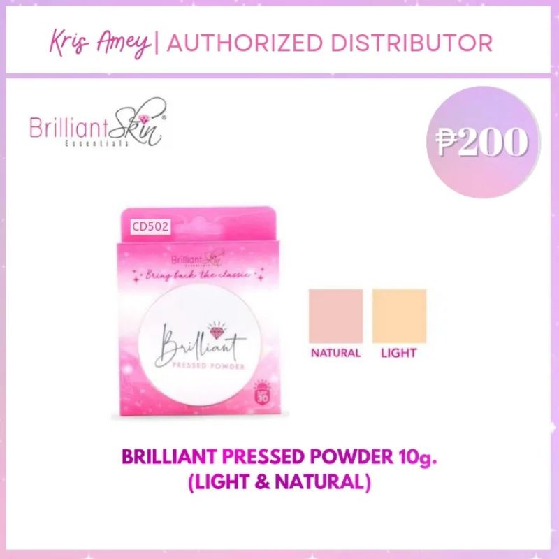 COD Brilliant Skin Pressed Powder | Shopee Philippines