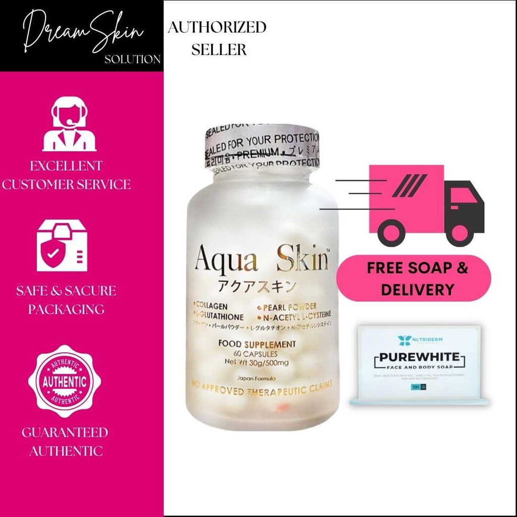 Aqua skin glutathione japan original - glutathione and collagen ...