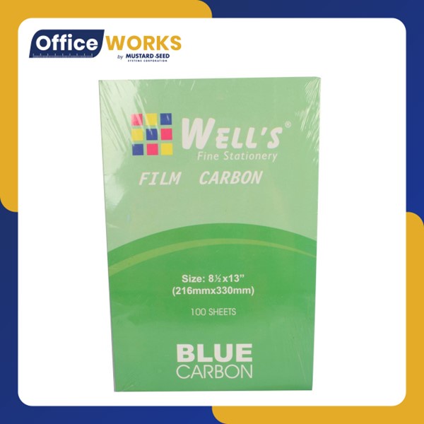 Carbon Paper LETTER SIZE (100 PCS, BLUE COLOR) / LEGAL SIZE (100 PCS ...