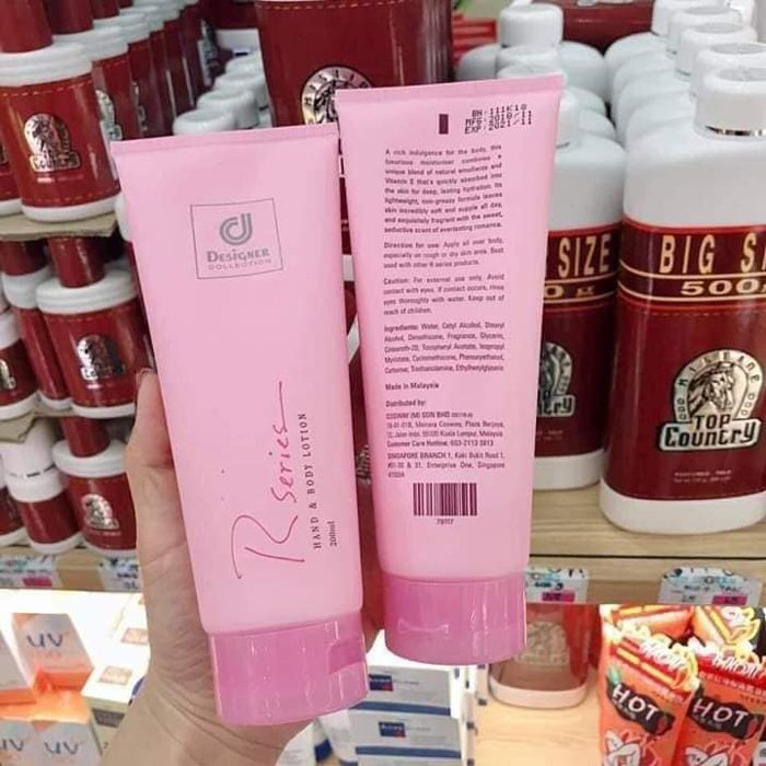 Designer Collection R Series Hand Rose Fragrance Body Lotion - 200ml ...