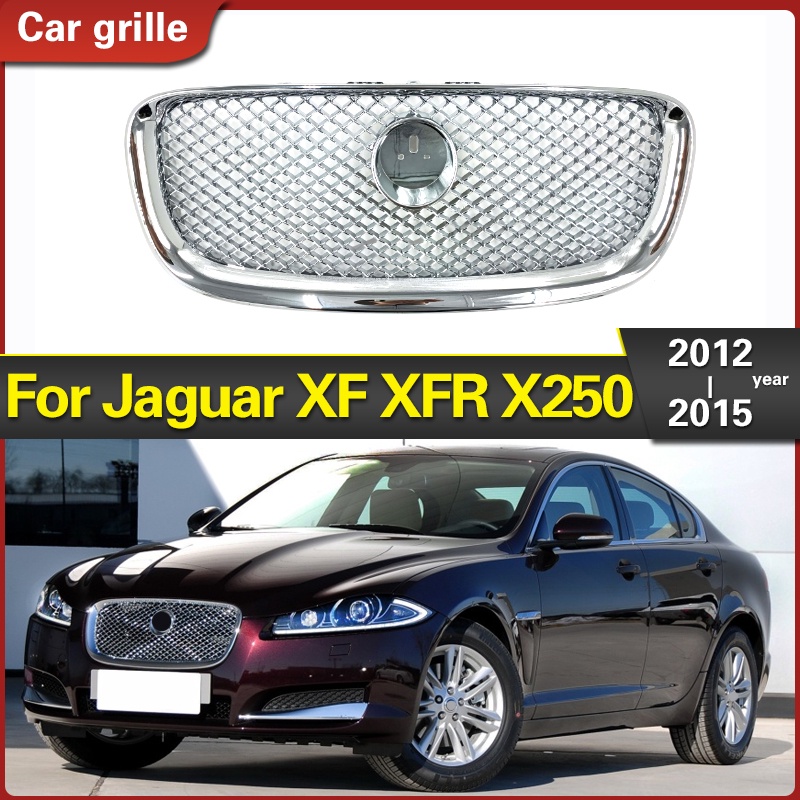 Car Front Grille Upper Radiator Grill Exterior Racing Grills Mesh Grid ...