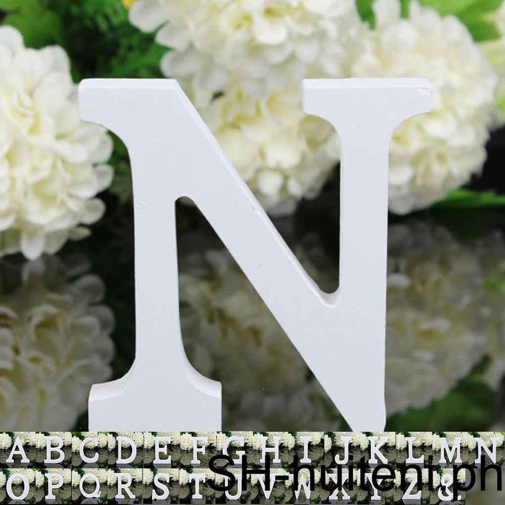 26 Large Letters Wooden Alphabet Wall Hanging Shop Party Wedding Home ...