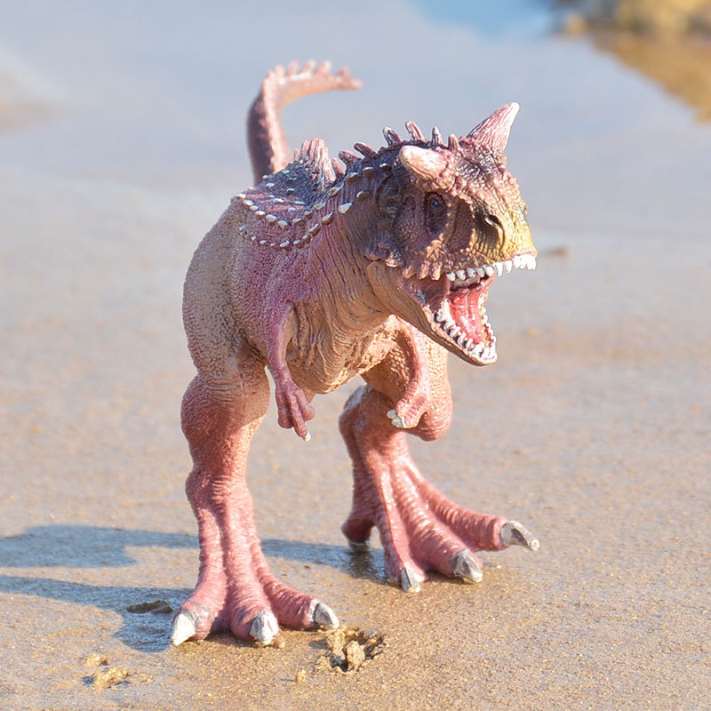 Jurassic simulation meat eating dinosaur static model toy tyrannosaurus ...